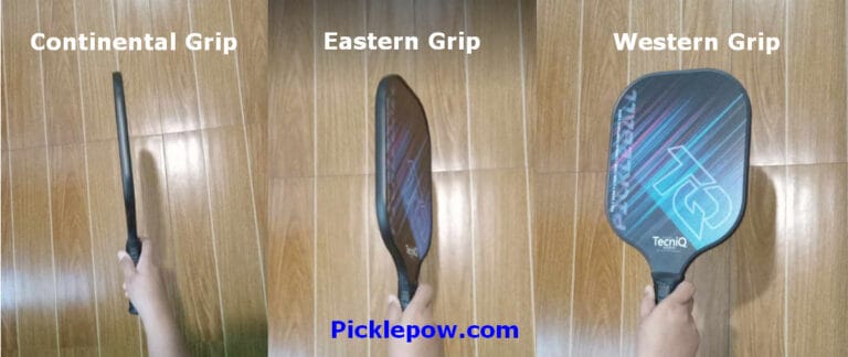 3 Pickleball Grips: How to Hold a Pickleball Paddle Correctly
